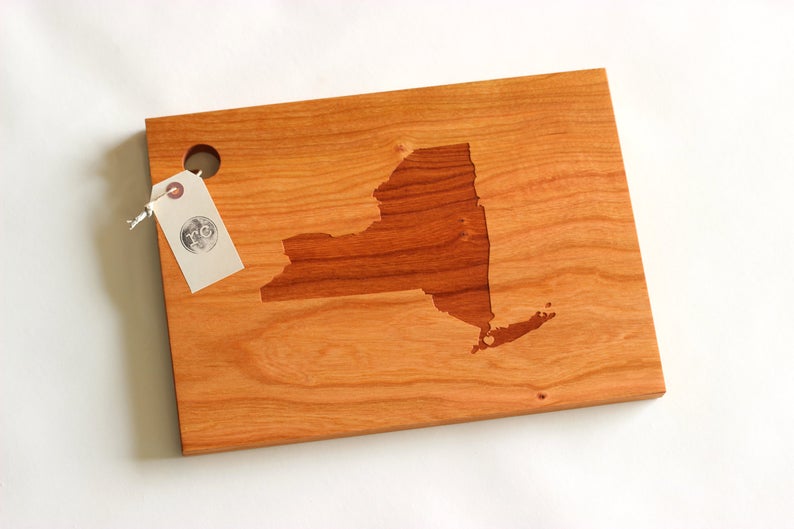 Personalized Cutting Board - Country or State, City - Gerber Wood Products